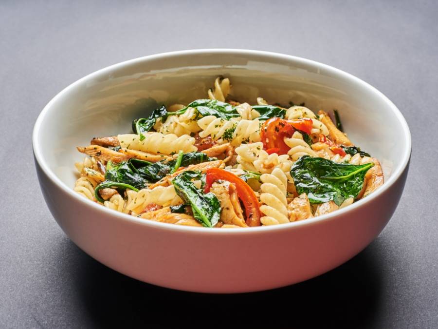 Chicken fusilli one-pan wonder